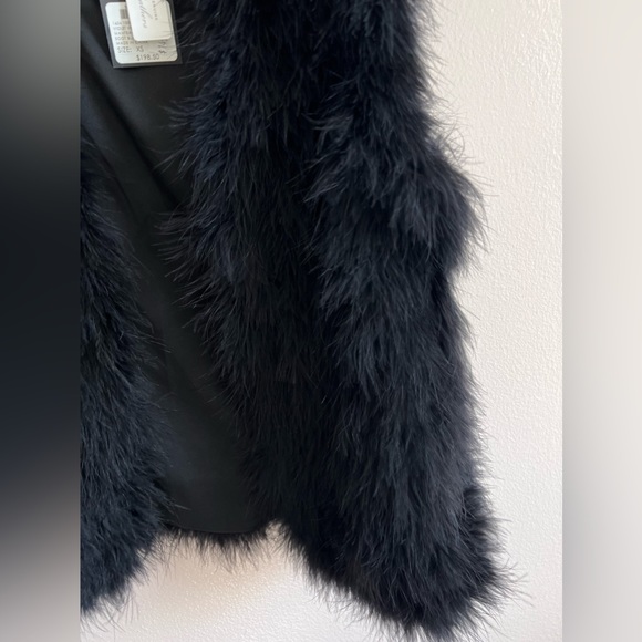 Club Monaco | Jackets & Coats | Club Monaco Soot Black Genuine Feather Vest | Poshmark